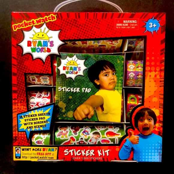 Toys | Ryans World Sticker Collection G | Poshmark